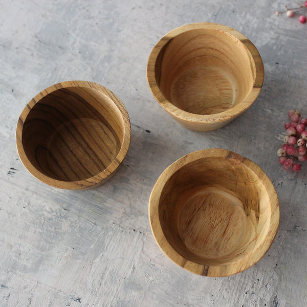 Little Teak Ramekin Bowls – Tribe Castlemaine
