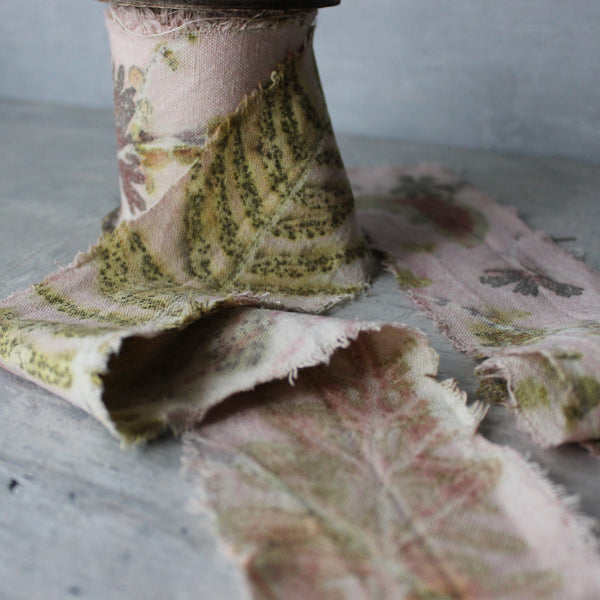 Eco-Print Calico Ribbon Spring Floral – Tribe Castlemaine