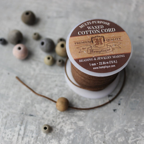 Hemptique Waxed Cotton Cord Spools – Tribe Castlemaine