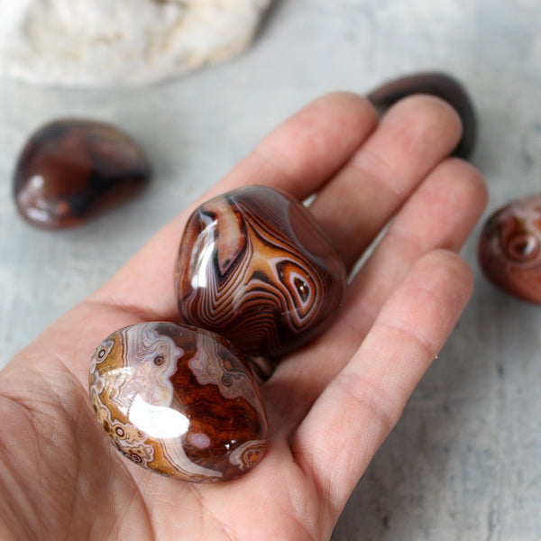Madagascar Banded Agate Polished Stones – Tribe Castlemaine
