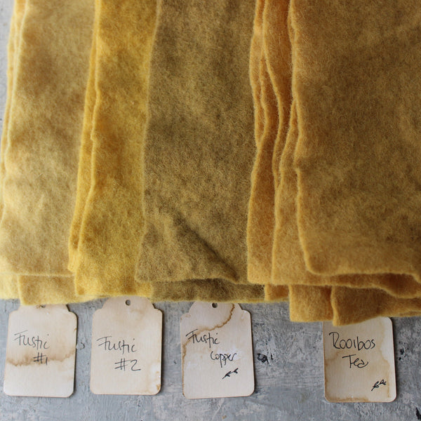 Plant Dyed Wool Felt Sheets – Tribe Castlemaine